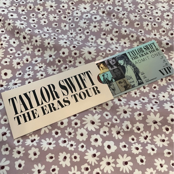 Taylor Swift | Other | Taylor Swift Eras Tour Commemorative Vip Ticket ...